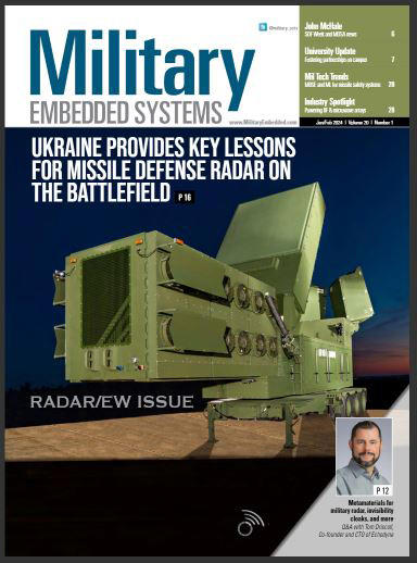 '24 Military Embedded Systems Print Edition - Echodyne