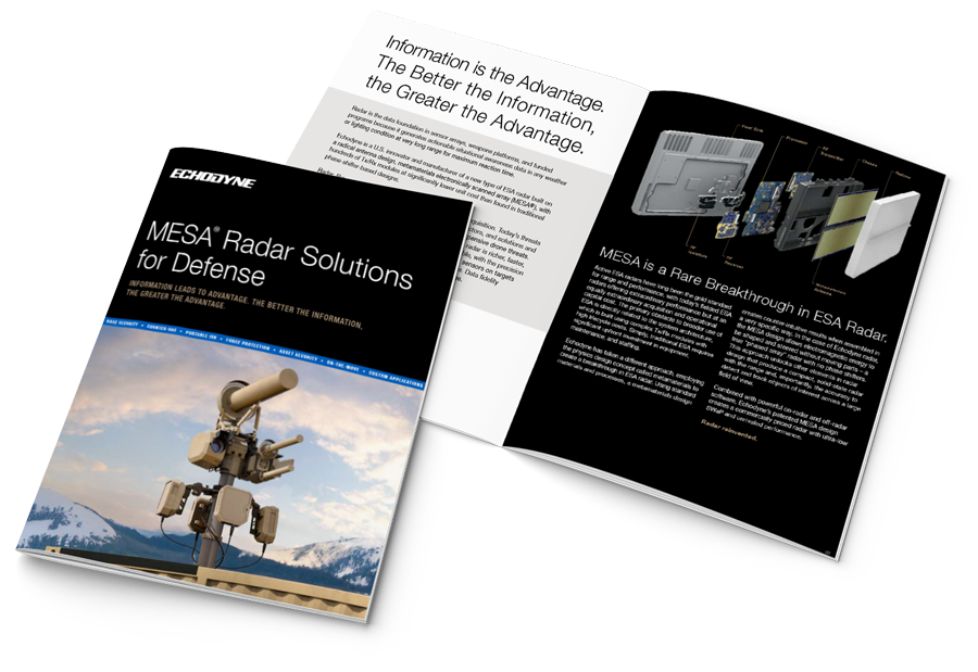 MESA Radar Solutions for Defense | Echodyne - Echodyne